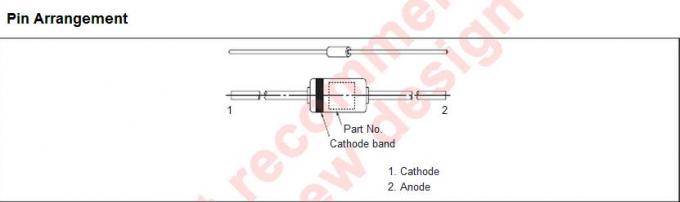 High Power Rectifier Diode 1N4756A , Silicon Planar Zener Diodes