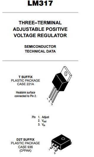 1.5 A Positive LM317T Voltage Regulator Circuit Output Current in Excess