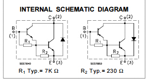 BD681 NPN Darlington Power Transistors Medium Power Switching