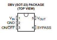 Electronic Circuit Board Chips LP2985-33DBVR Regulator With Shutdown