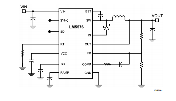 Simple Switcher ® Integrated Circuit Chip 75V 3A Step Down Switching ...