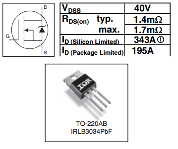 HEXFET Power Mosfet DC Motor Drive Synchronous Rectification in SMPS ...