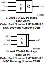 Electronics Ic Chip 1A Low Dropout Regulator For 5V To 3.3V Conversion LM3940IMP-3.3