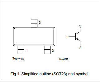 Bc817c Power Mosfet Transistor Npn Surface Mount Small Signal Transistor