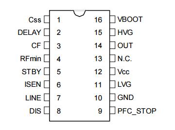 L6599D Integrated Circuit Chip New & Original High-voltage resonant ...