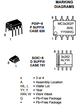 MC33262DR2G integrated circuits ics , integratedcircuits Power Factor ...