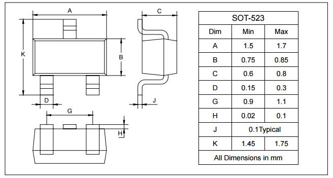 BC847C general purpose npn transistor Power Mosfet Transistor SOT-23 ...