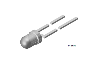 VSLB3940 SMD LED Diode High Speed Infrared Emitting Diode, RoHS ...