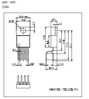 LA78040 IC Integrated Circuit Chip TV and CRT Display Vertical Output ...