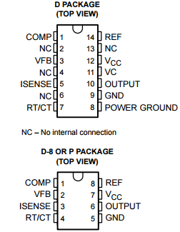 TL3844P Electronics Components , Current - Mode Pwm Controllers Digital ...