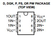 RC4558P 8 pin ic chip Integrated Circuit Chip DUAL GENERAL-PURPOSE OPERATIONAL AMPLIFIER