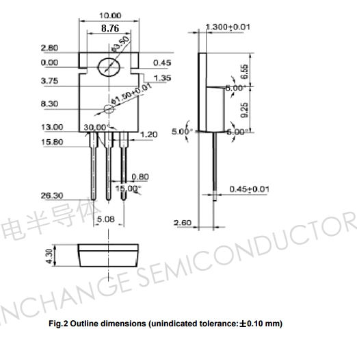TIP31C high voltage power mosfet dual power mosfet Silicon NPN Power ...