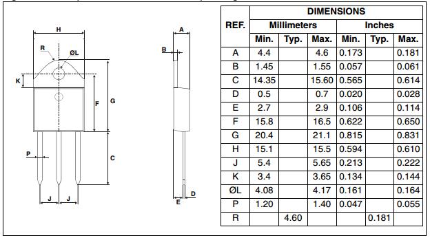 BTA40-600B complementary silicon power transistors Mosfet Power Module ...