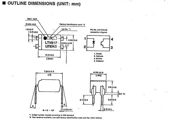 LTV817C Optoelectronic printed circuit board timer circuit board ...