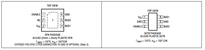 Low Voltage I2C / SMBus Accelerator ic circuit board led LTC4311ISC6