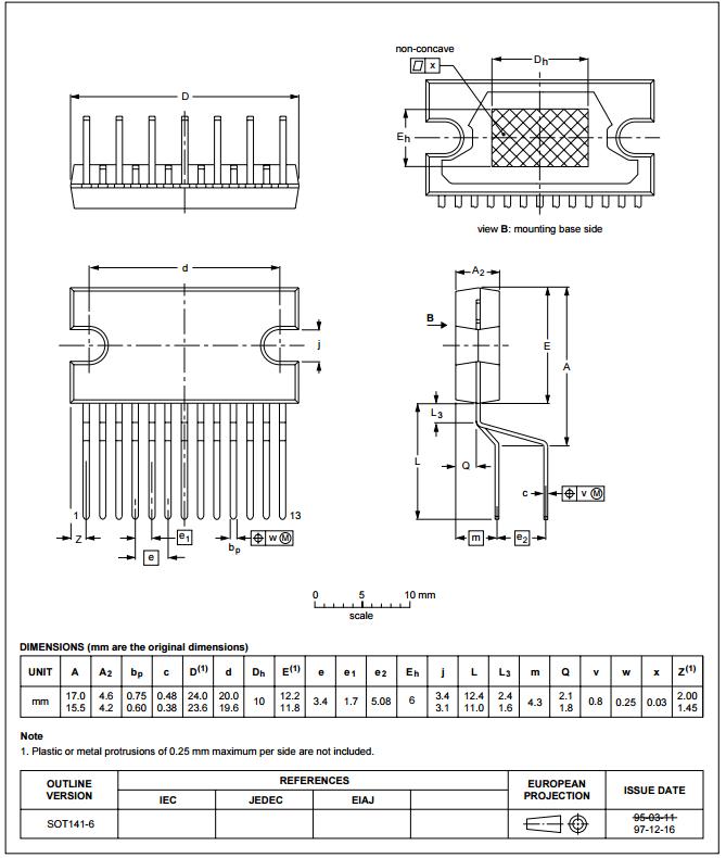 TDA8563Q Integrated Circuit Chip stereo BTL car radio power amplifier with diagnostic facility