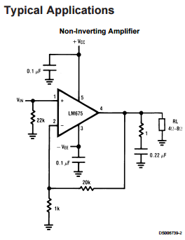 LM675T Power Operational Amplifier holt integrated circuits common ...