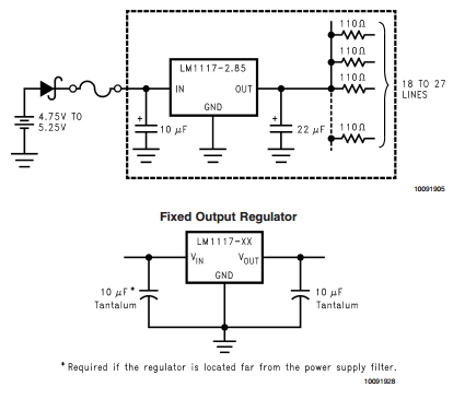 800mA Low Dropout Linear Regulator schottky rectifier diode high voltage LM1117IDT-3.3