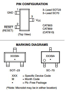 CAT810JTBI-T3 Rectifier Diode Integrated circuit Chip IC Electronics ICs