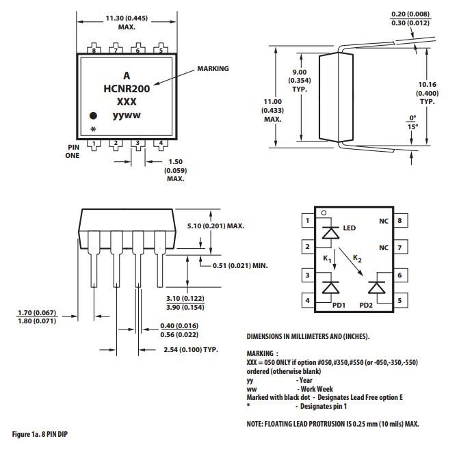 HCNR200-000E Integrated Circuit Chip linear digital integrated circuits