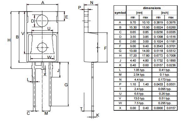 D30E60 Rectifier Diode , High Speed Switching Diode 600 V Repetitive ...