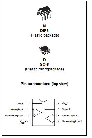 MC33078DT Electronic IC Chips Low noise dual operational amplifier