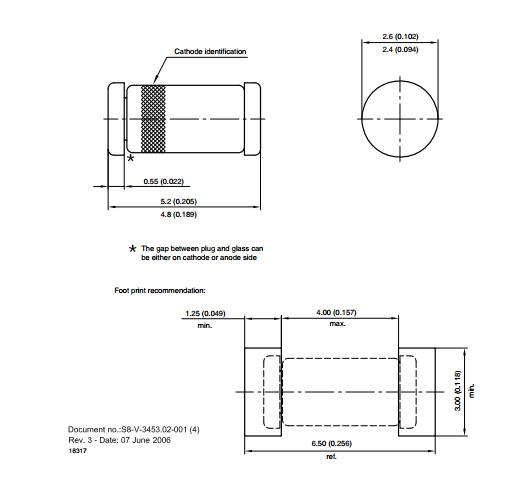 ZM4742A Rectifier Diode 18v zener diode SURFACE MOUNT ZENER DIODE