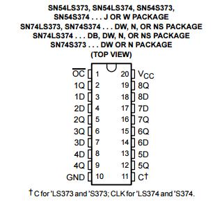 SN74LS373N Electronic IC Chips popular integrated circuits