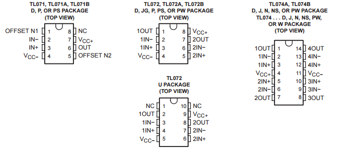 TL072CDR LOW-NOISE JFET-INPUT OPERATIONAL AMPLIFIERS 11kv voltage regulator static voltage regulator