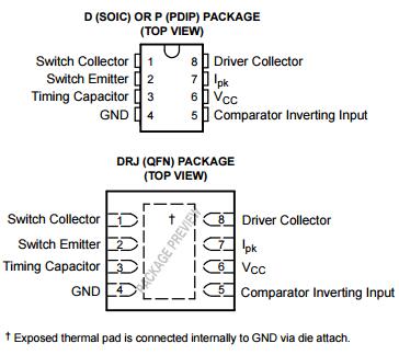 MC33063ADR Programmable IC Chips 1.5- A Peak Boost / Buck / Inverting Switching Regulators Laser ...