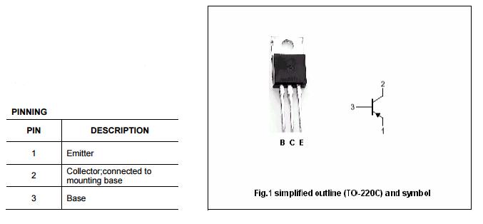 2SA940 Silicon PNP Power Transistors General Purpose Transistor NPN