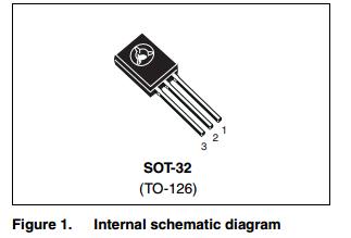 BD237 Power Mosfet Transistor , Low voltage NPN power transistors