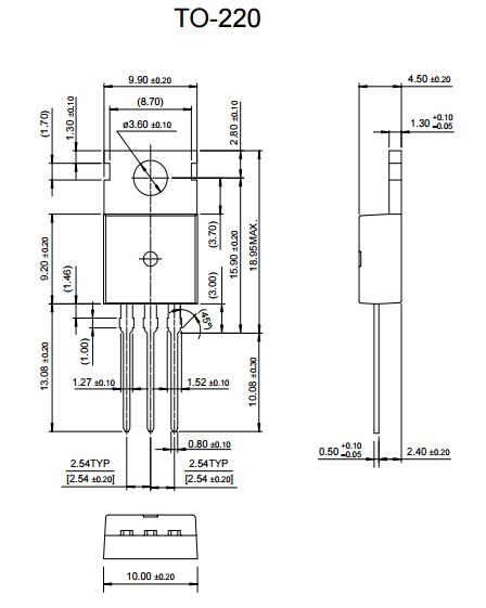 TIP120 Power Mosfet Transistor Complementary Silicon Transistors