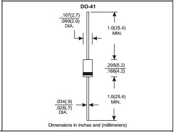 Uf4004 High Power Rectifier Diode High Efficiency ( Ultra Fast ) Rectifiers