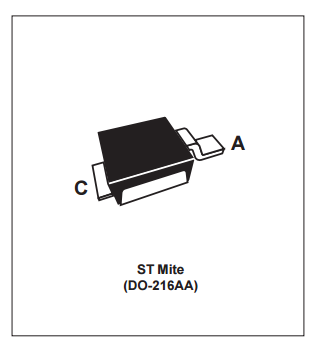 STPS1L40M Low Drop Power Schottky Rectifier Rectifier Diode