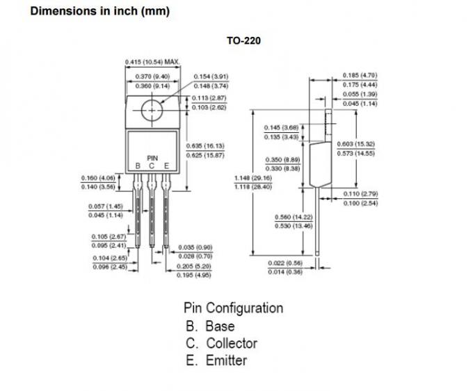 TIP107 Darlington Power Transistors (PNP) complementary silicon power ...