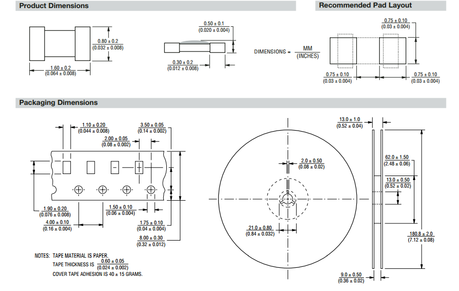 CG0603MLC-05E MLC Series Varistor ESD Clamp Protectors ic la4440 price