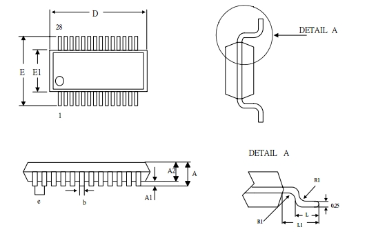PL-2303HXD Integrated Circuit Chip USB to RS-232 Bridge Controller