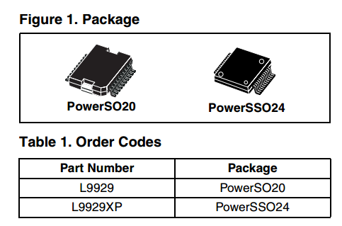 L9929 Rectifier Diode SPI CONTROLLED H-BRIDGE single phase bridge rectifier