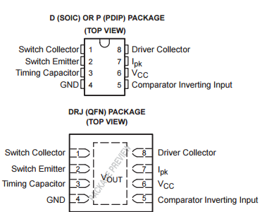 Mc34063api 1.5-A Peak Boost / Buck / Inverting Switching Regulators ...