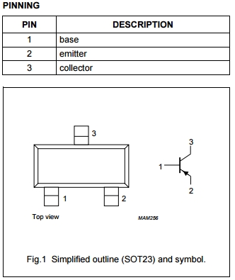 PMBT2907A Power Mosfet Transistor Low voltage PNP switching transistors