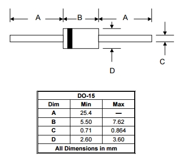 SR260 Rectifier Diode zener diode 2.0A SCHOTTKY BARRIER RECTIFIER