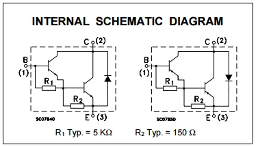 TIP102 Mosfet Transistor COMPLEMENTARY SILICON POWER DARLINGTON TRANSISTORS