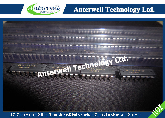 SN7407N Hex Buffers / Drivers Electronics Components With Open ...