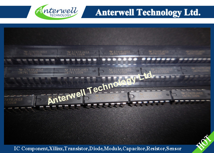 Small Scale Integrated Circuits SN74LS06N Hex Inverter Open Collector