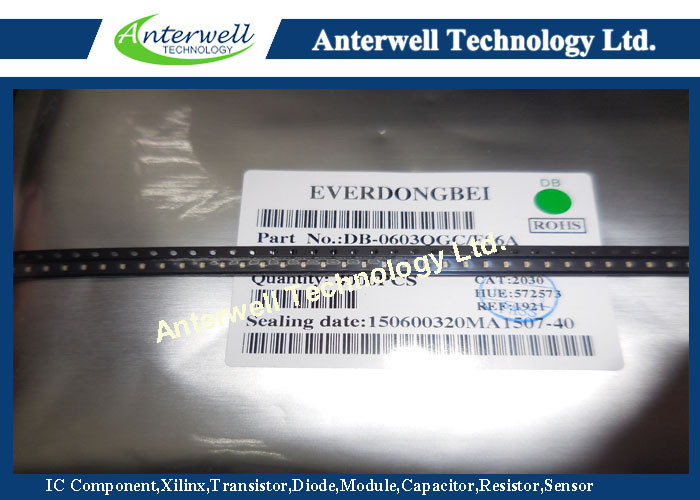 High Power Led Diode SMD Schmidt Trigger Circuit DB-0603QGC-F