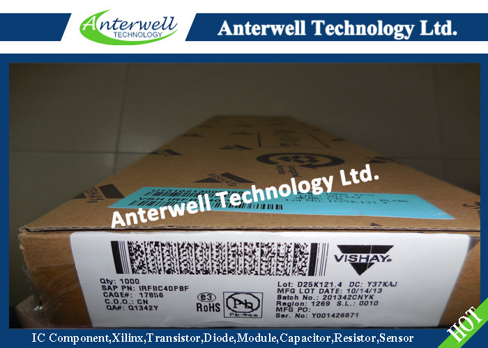 Third generation HEXFET IRFBC40PBF Power Mosfet Transistor Fast Switching