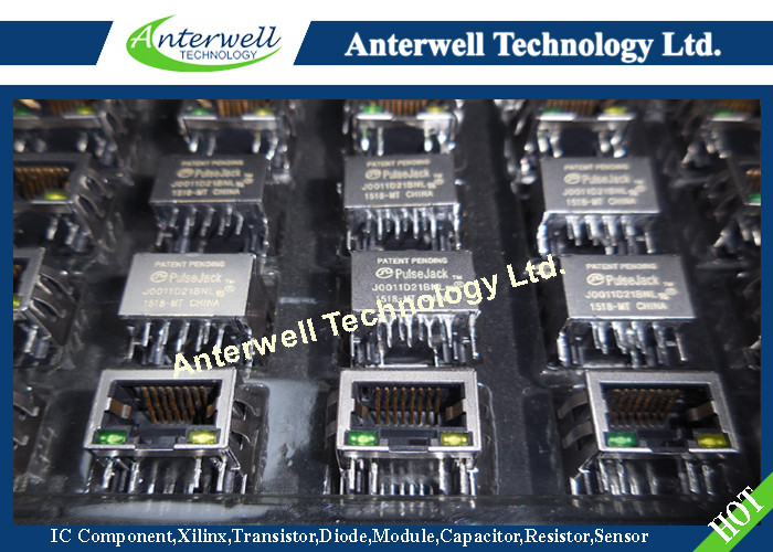 10/100 Base-TX RJ45 1x1 Tab-DOWN with LEDs 8-pin (J0 series) integrated ...