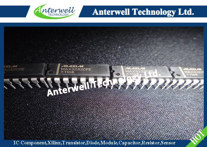 True RS232 Transceivers MAX3232CPE Integrated Circuit Chip Using Four 0.1レF External Capacitors