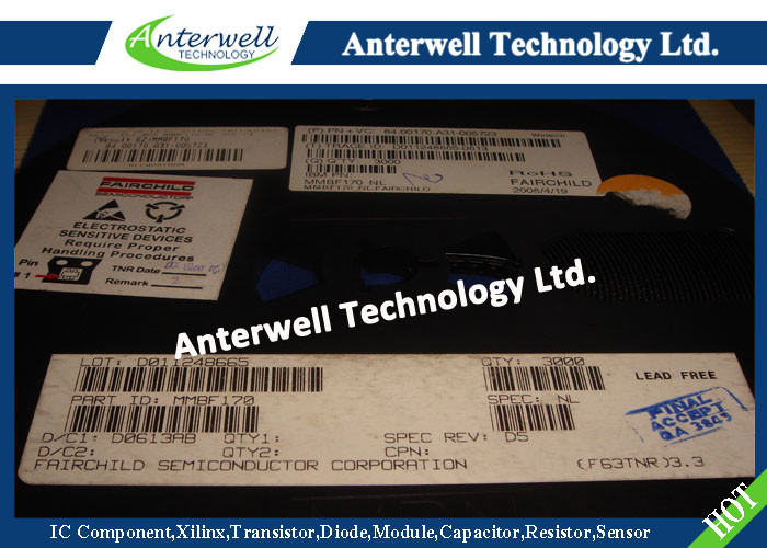 MMBF170 Power Mosfet Transistor , N - Channel Enhancement Mode Field ...